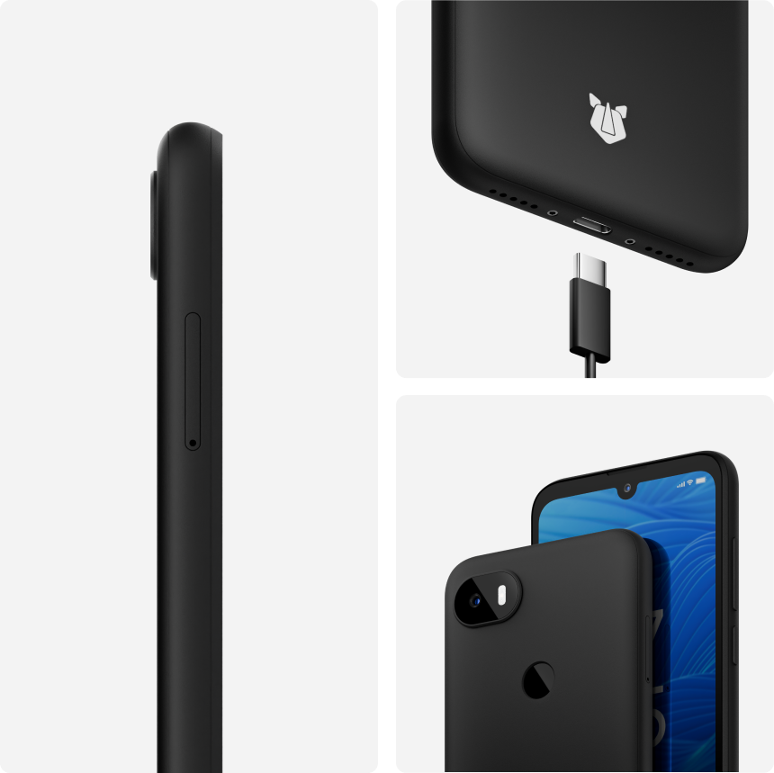 RHINO C6: A 6″ Dual SIM Android Enterprise Smartphone