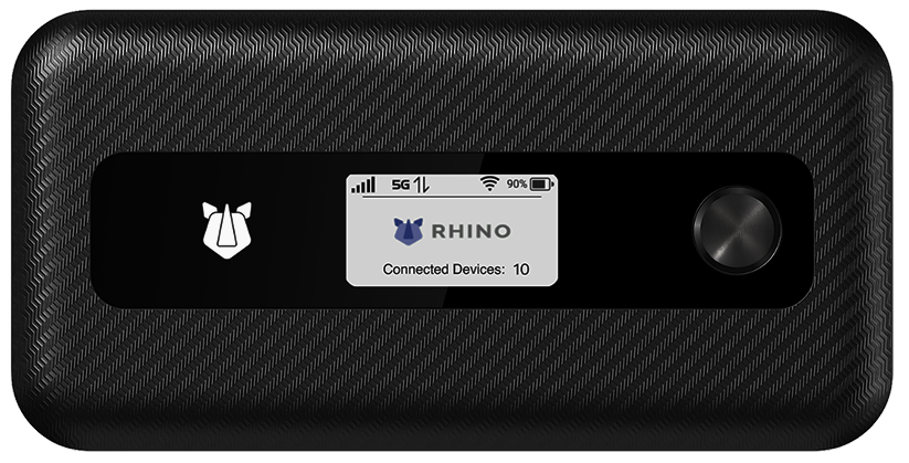 RHINO H1 | A 5G RedCap portable hotspot made for enterprise.